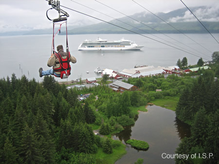 ZipRider® at Icy Strait Point, Alaska